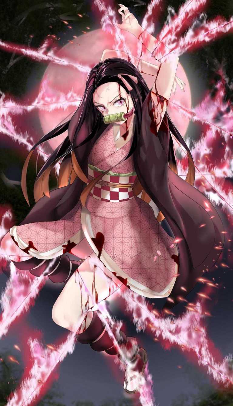 Nezuko Kamado Background | WhatsPaper