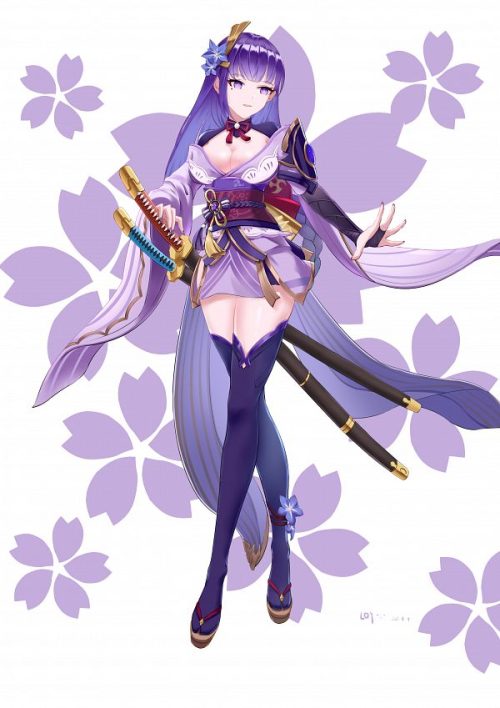 Raiden Shogun Wallpaper | WhatsPaper