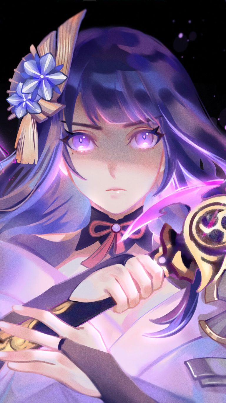 Raiden Shogun Background | WhatsPaper